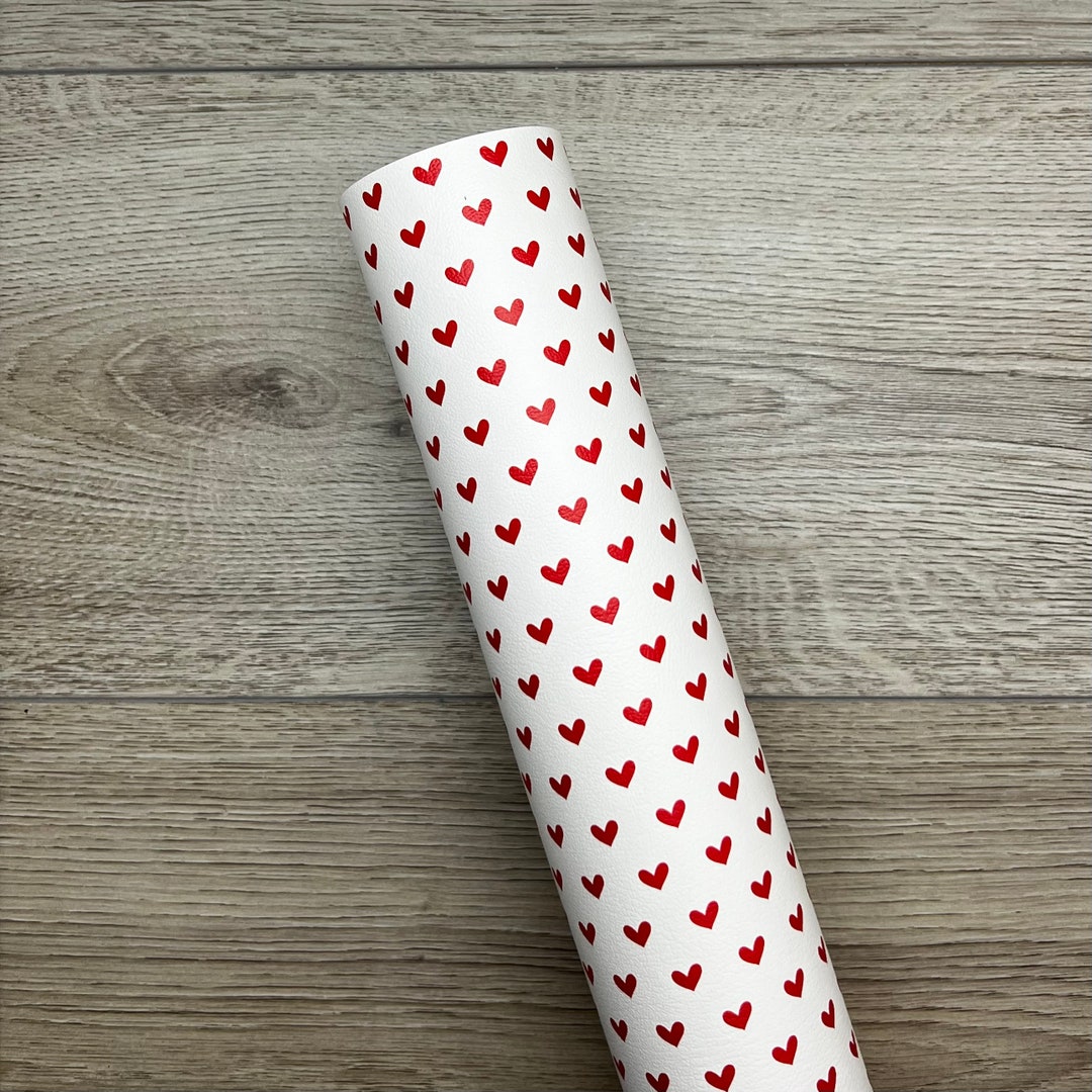 Basic Red Heart Custom Faux Leather - Etsy