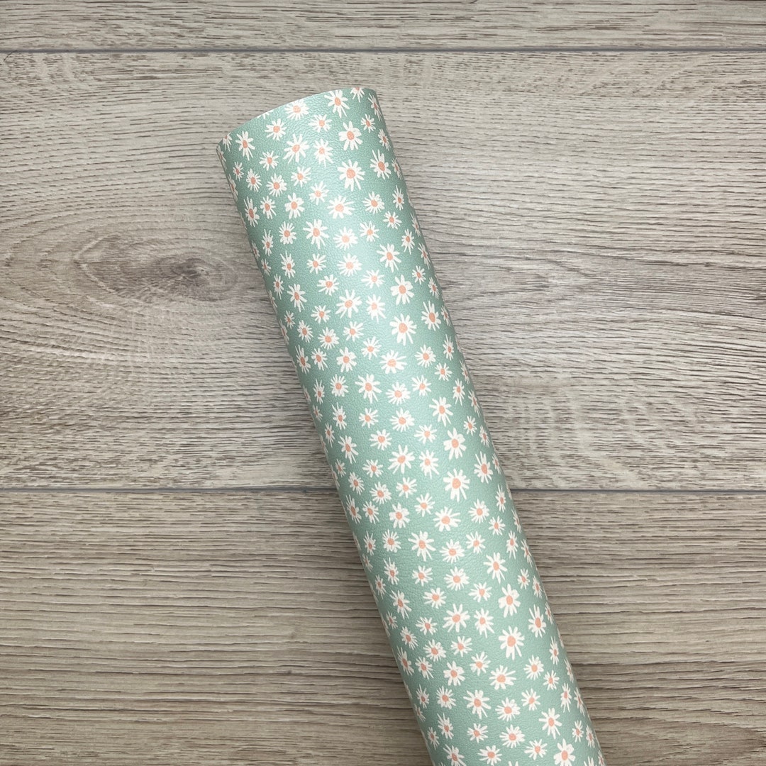 Muted Mix Daisy Custom Faux Leather - Etsy