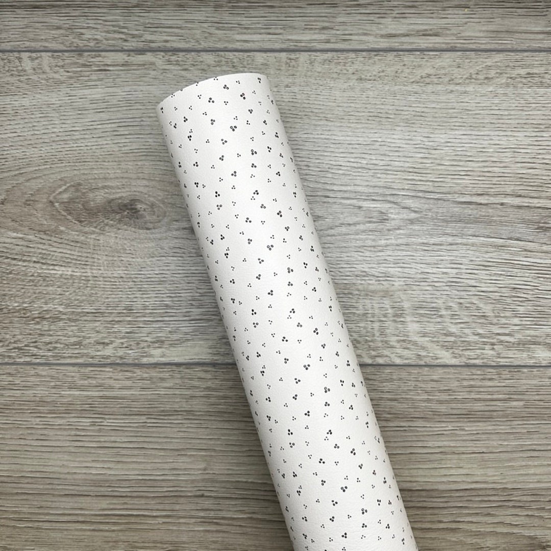 Peachy Spring Tri Dots Custom Faux Leather - Etsy