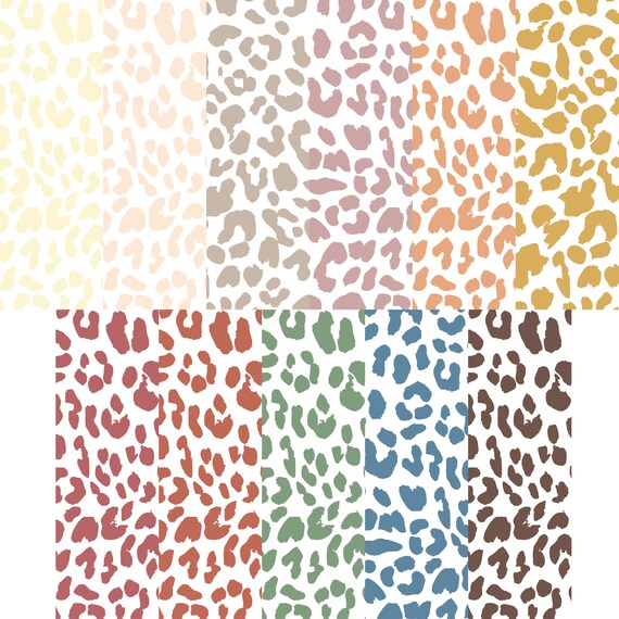 Basic Boho Cheetah Custom Faux Leather - Etsy