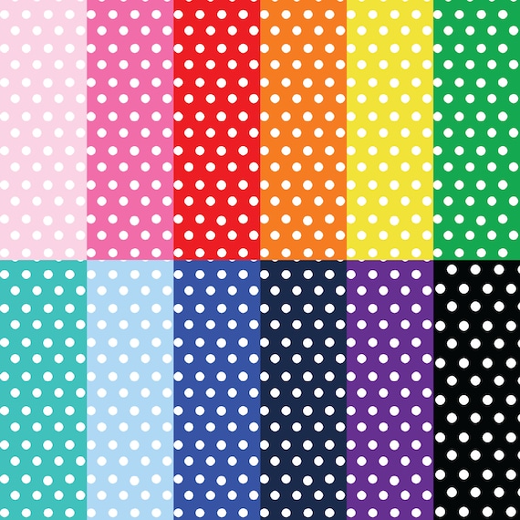 Basic Dots Sheet Custom Faux Leather - Etsy