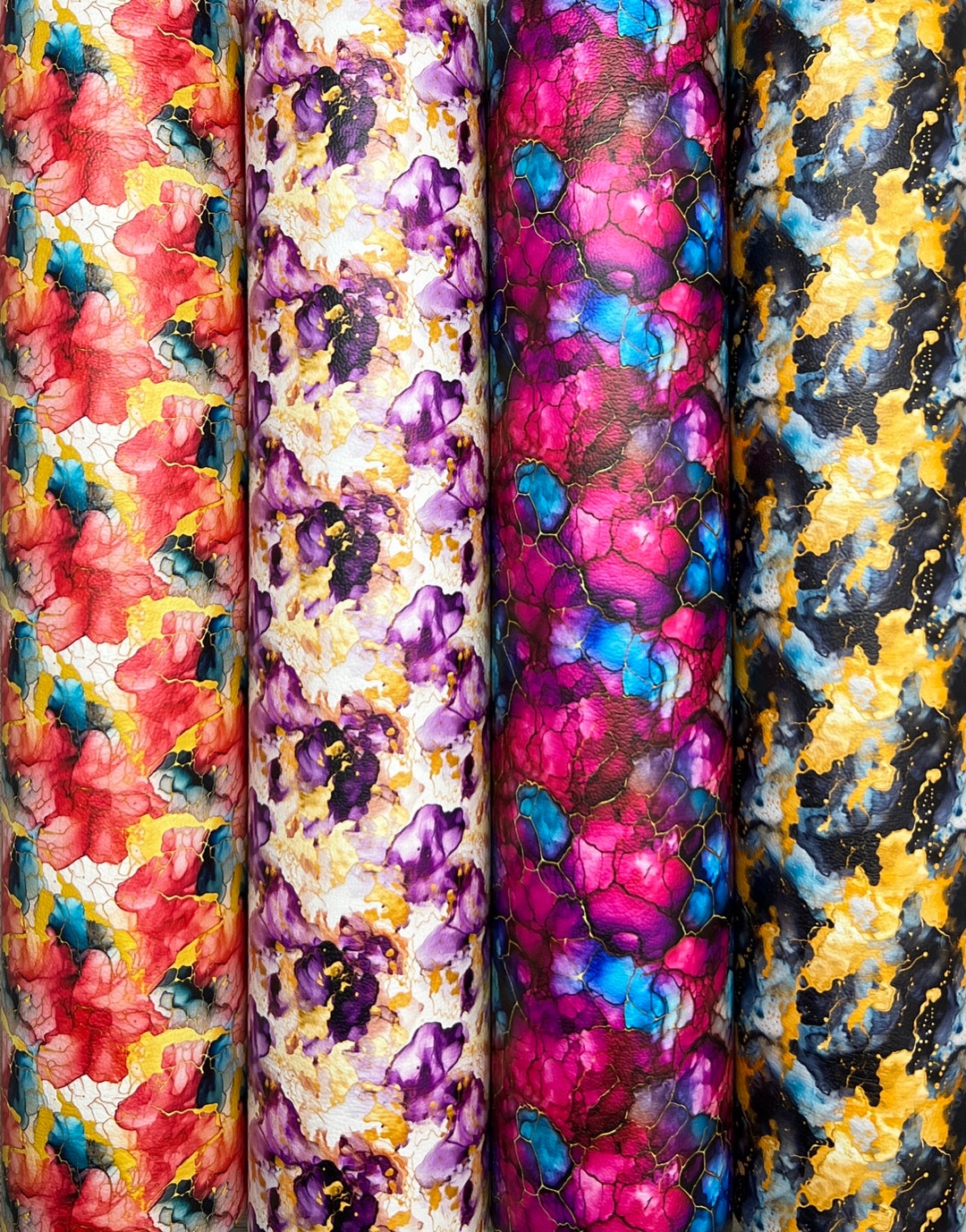 Ink Spills Set Custom Faux Leather - Etsy