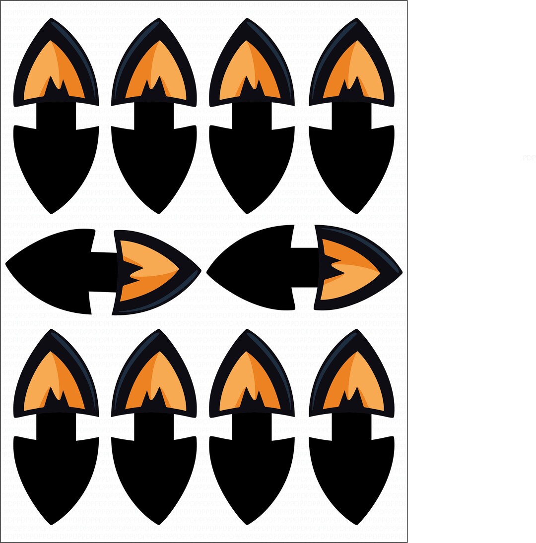 Orange Cat Ears Hand Cut Sheet Custom Faux Leather - Etsy