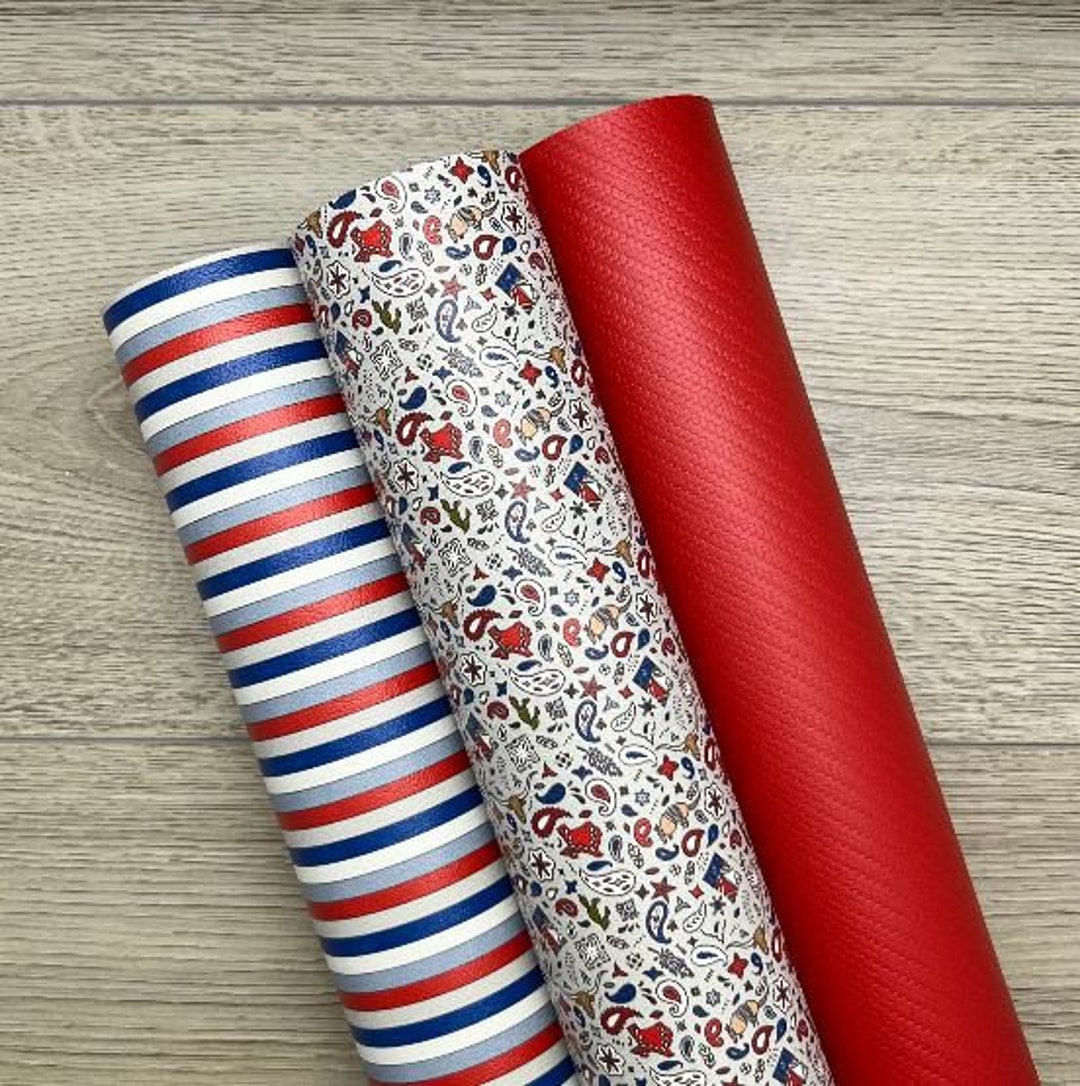 Texas Bandana Set Custom Faux Leather - Etsy