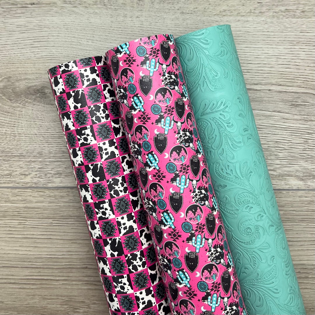 Pink Wild West Set Custom Faux Leather - Etsy