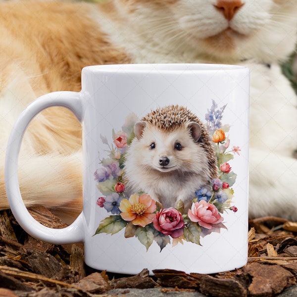 Hedgehog Mug - Etsy