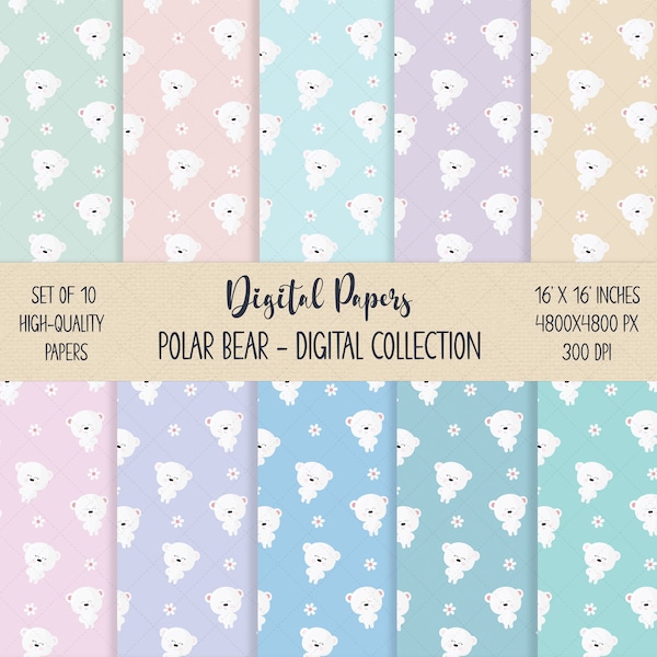 Polar Bear Baby Shower - Etsy