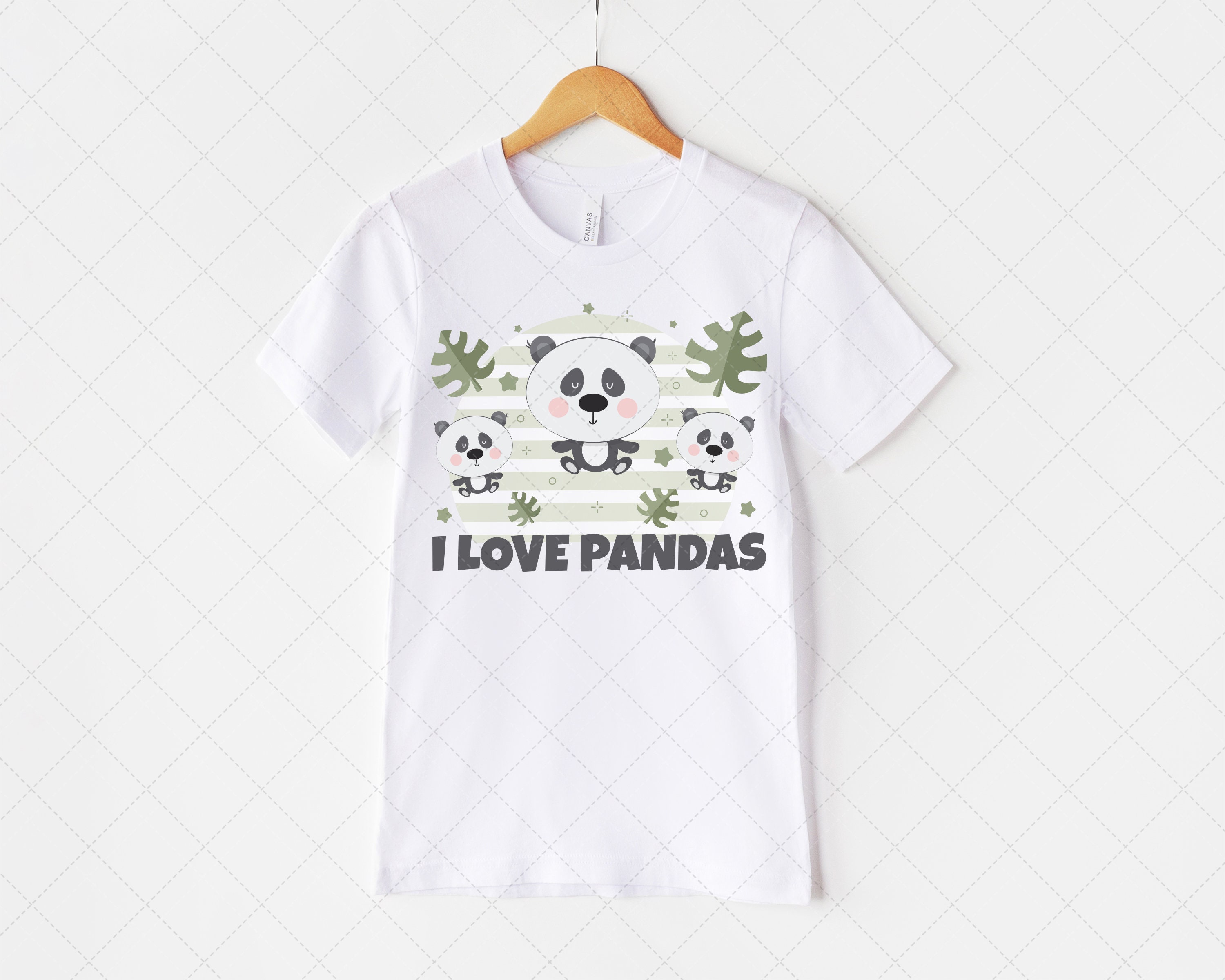 I Love Pandas SVG, Panda Svg, Baby Phrase, QUOTE Clip Art, Children Svg ...