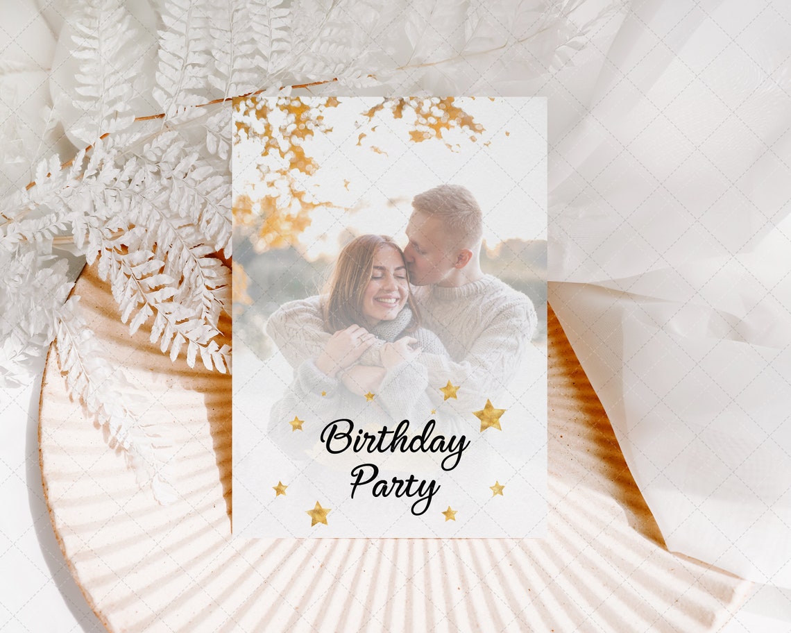 Happy Birthday Clip Art, Instant Download, Gold Foil, Overlays for ...