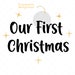 Gold Foil Christmas Overlays, Merry Christmas Clip Art, Gold Christmas ...