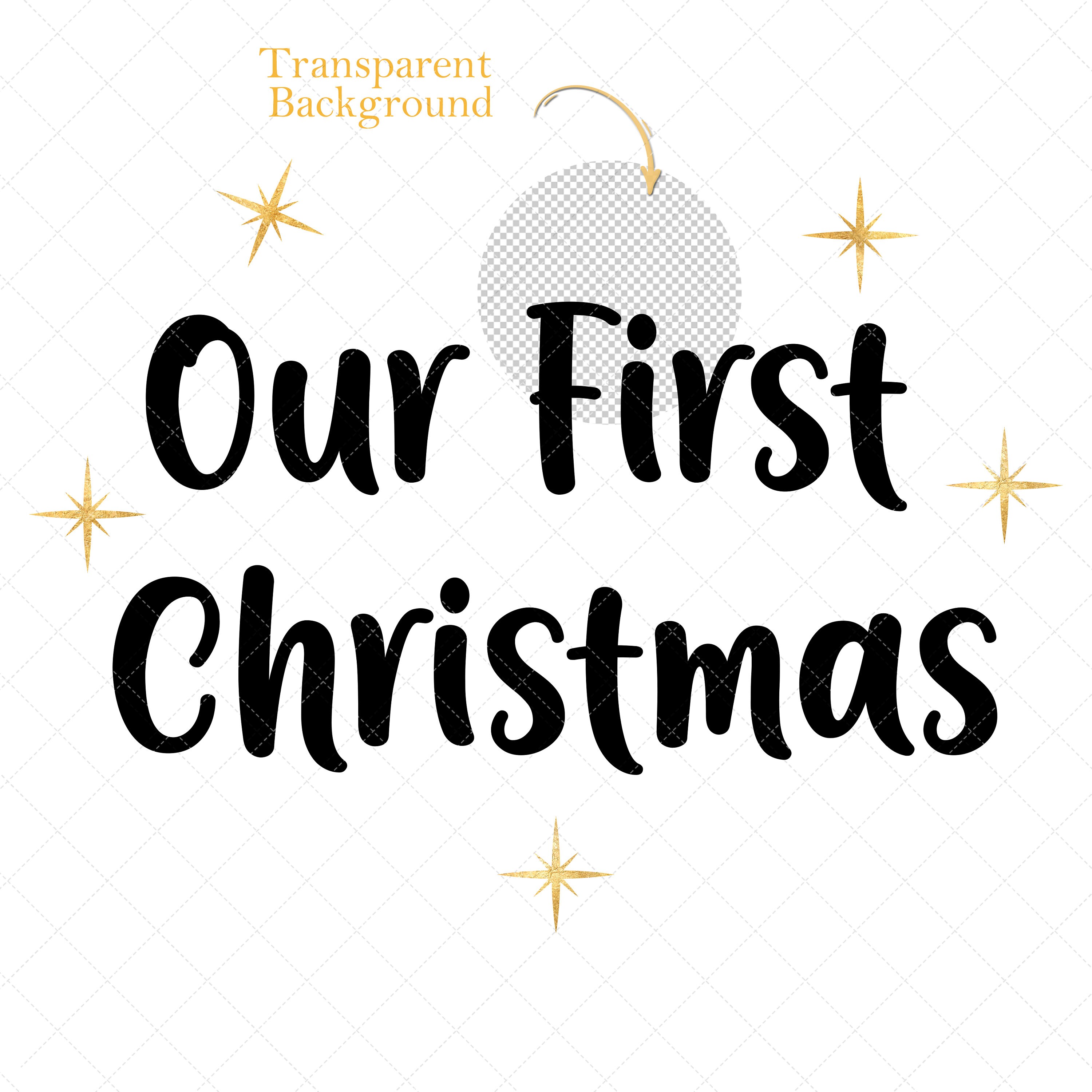 Gold Foil Christmas Overlays, Merry Christmas Clip Art, Gold Christmas ...