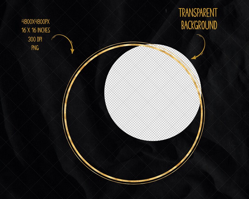 Double Gold Frame Clipart, Geometric Golden Clip Art, Gold Polygonal ...