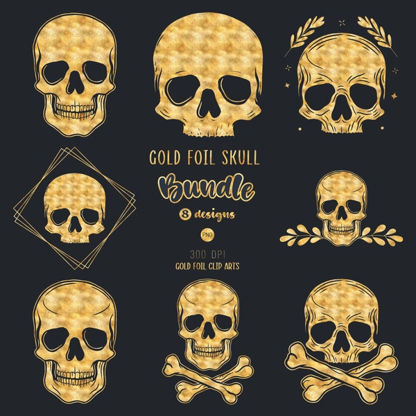 Gold Glitter Clipart - Etsy
