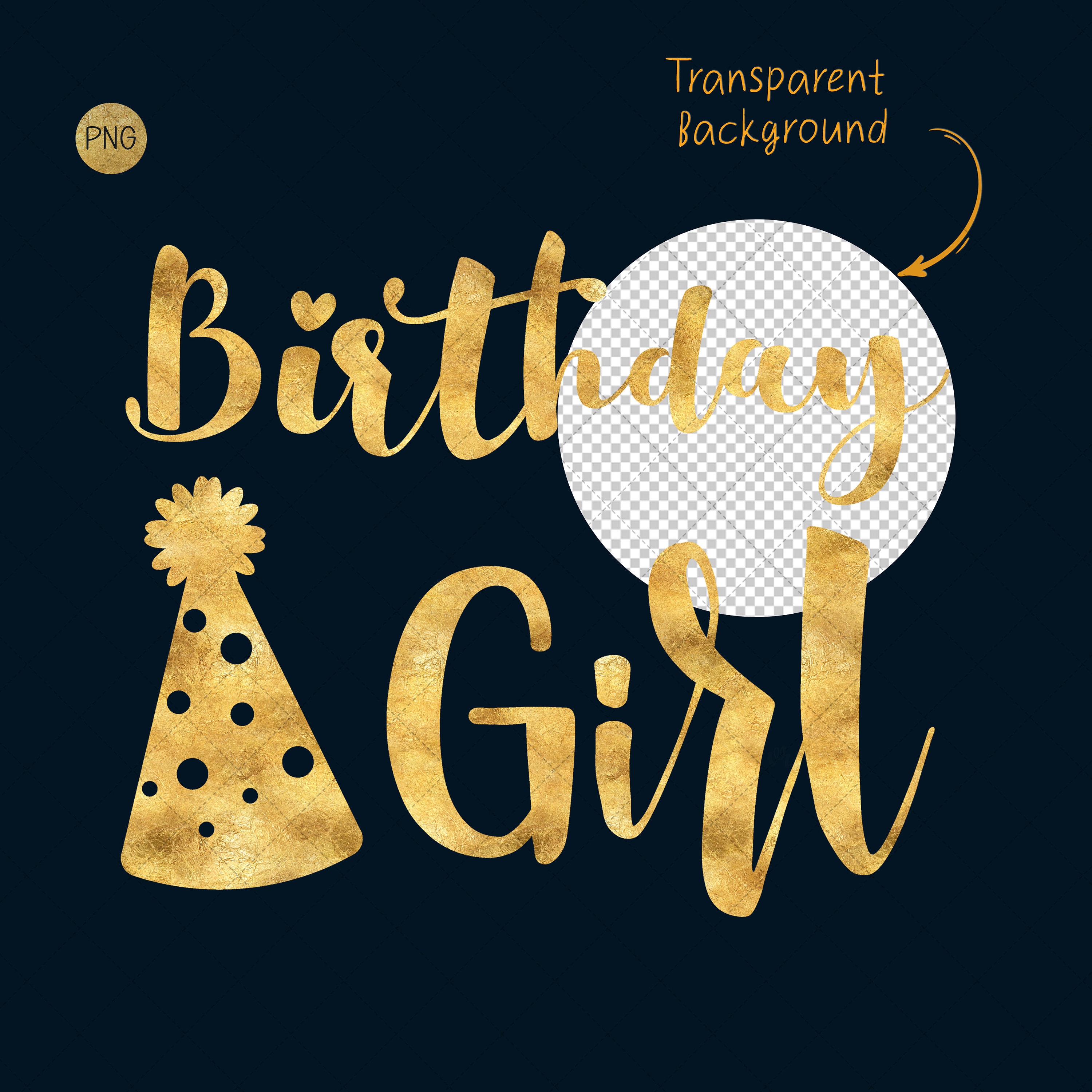 Gold Birthday Clip Art, Gold Foil Set, Gold Overlays Photo Bundle ...