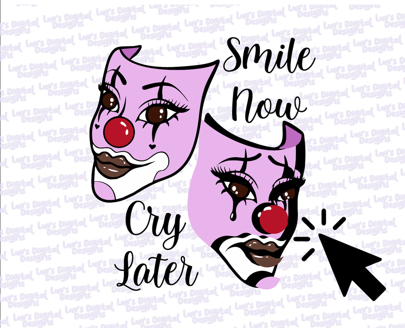 Smile Now Cry Later SVG Digital Design - Etsy
