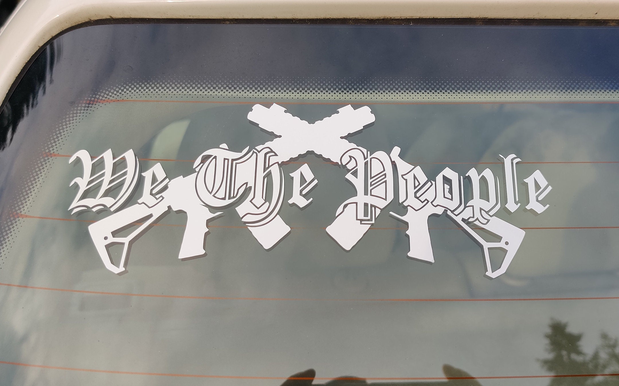 WE THE PEOPLE / Second Amendment / Vinyl / Decal / Patriot / Car ...