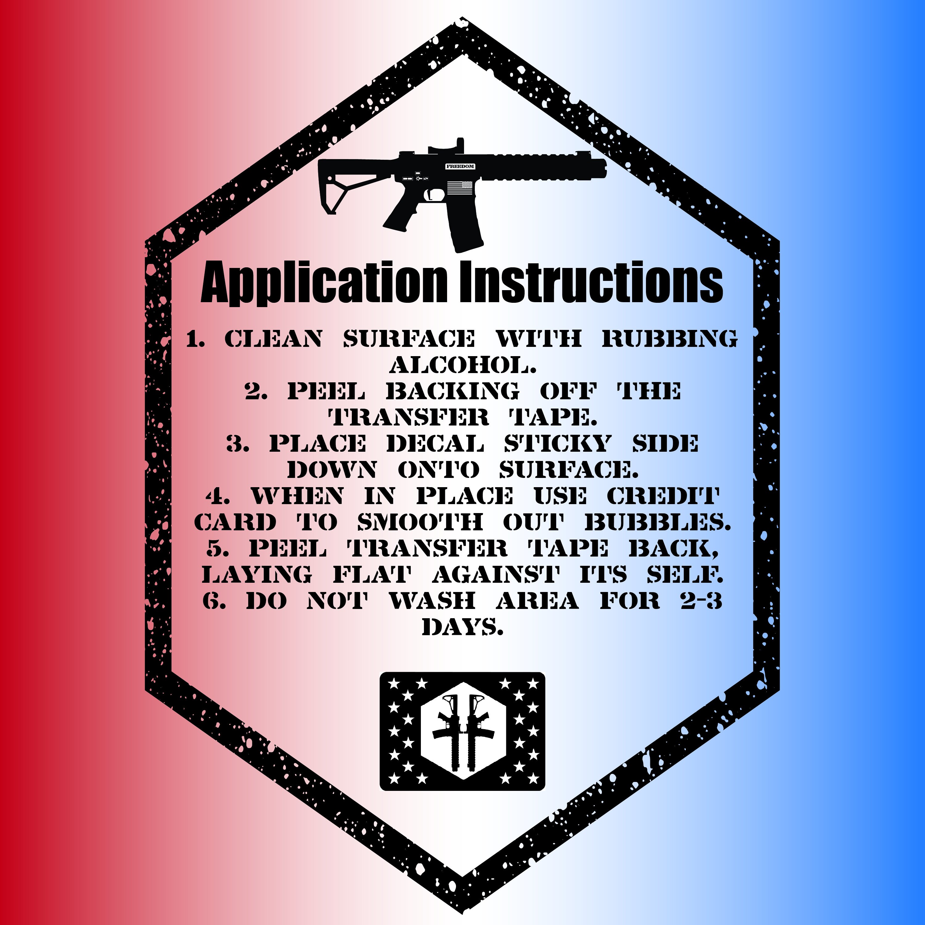 Freedom Rifle Decal / SBR Sticker / 2nd Amendment / Pew Pew - Etsy