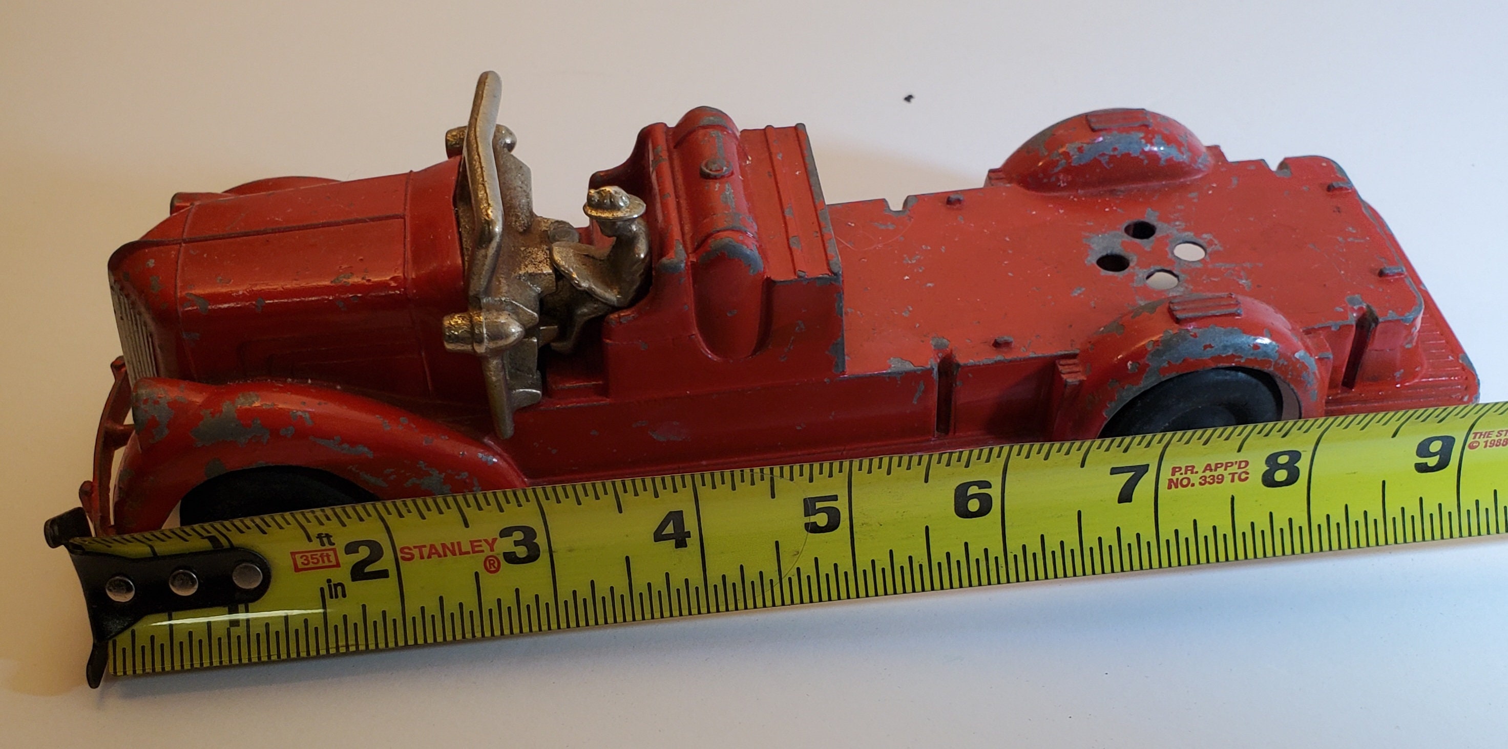 Vintage Hubley Toy Fire Truck - Etsy