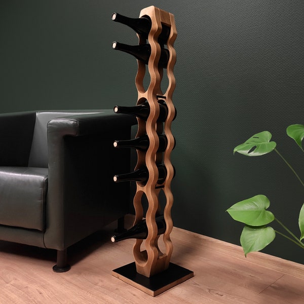 Modern Wine Rack - Etsy