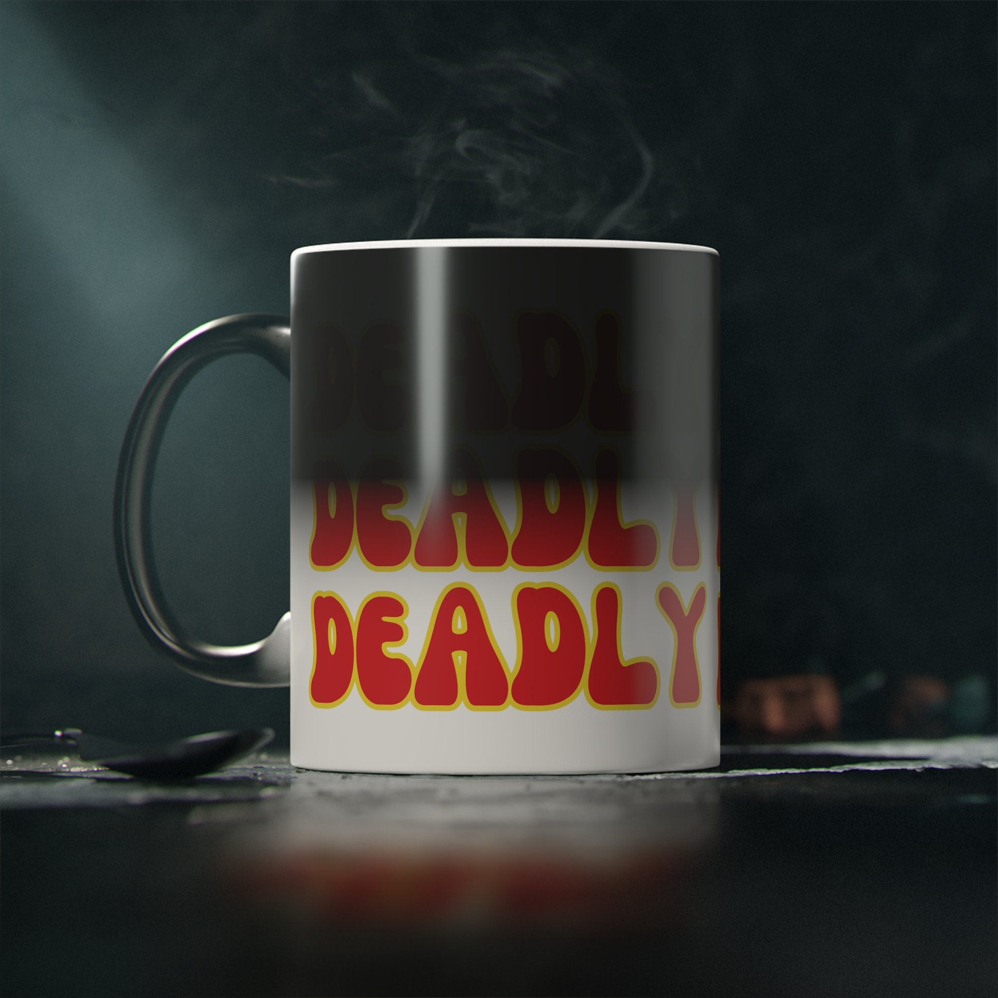 Deadly X 3 Magic Mug Heat Revealing Mug - Etsy