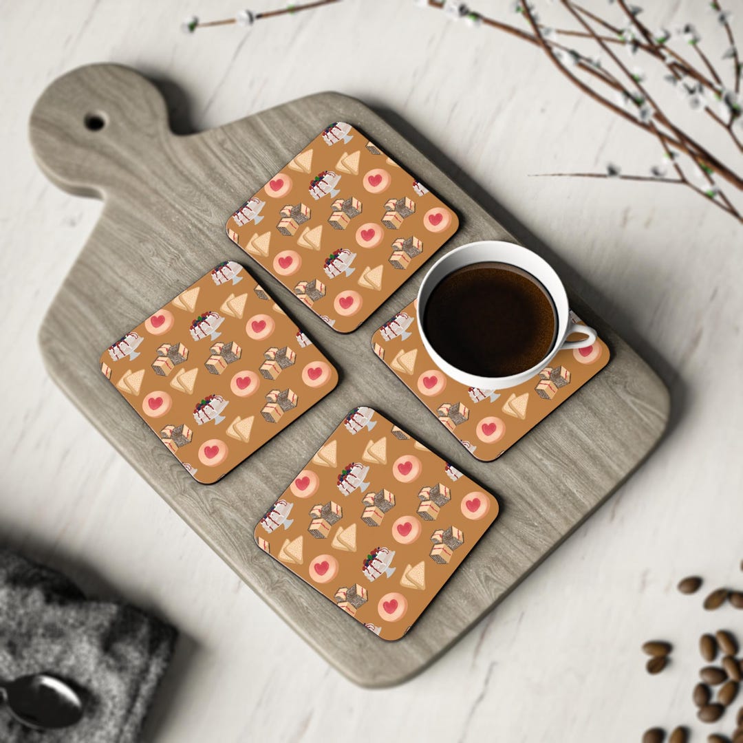 Aboriginal Design | Pattern Coasters | Australiana Desserts | Pick Your ...