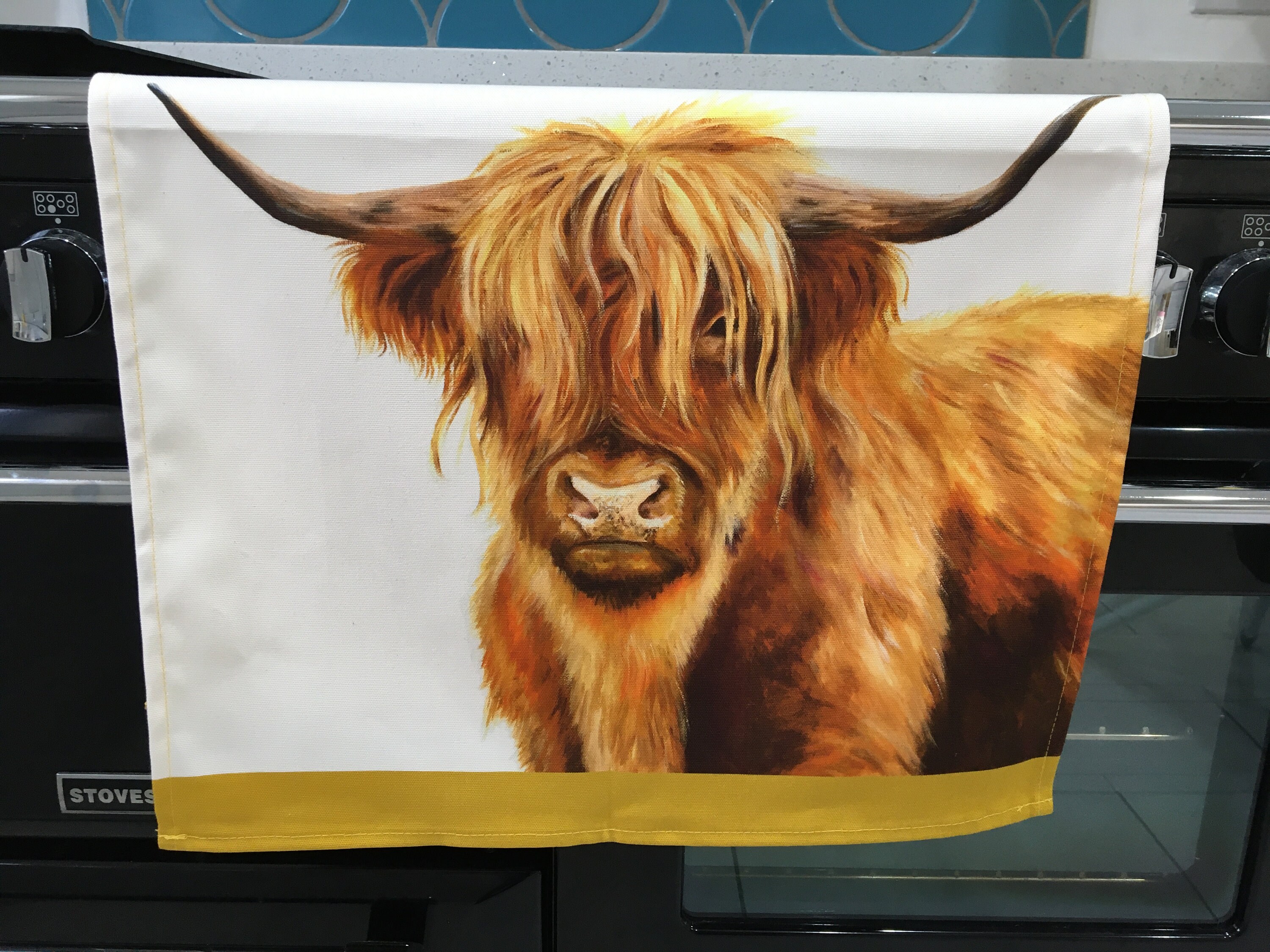 Highland Cow Apron Cotton Apron Cow Apron Gift for a Cook - Etsy