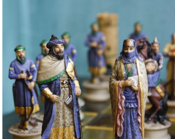 Crusades Chess Set, History Chess Set, Themed Chess Set, Chess Lover ...