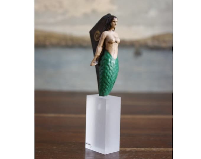 Beautiful Mermaid Figurehead, Figurehead Miniature, Ship Figurehead ...
