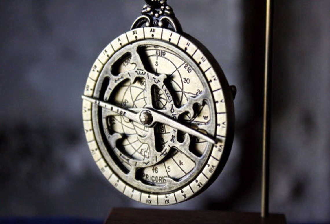 Astrolabe With Mini Stand Astrolabio Astronomy Navigation | Etsy