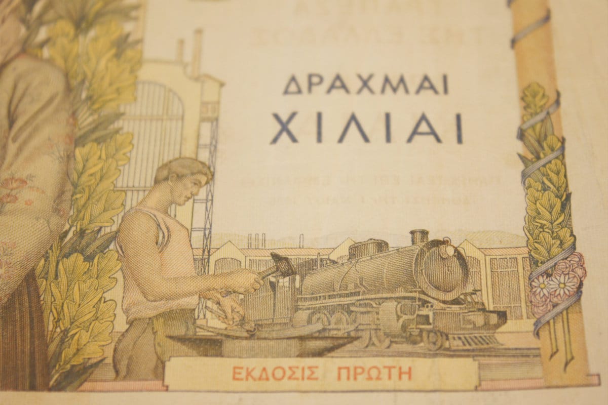 Greek Paper Money 1000 Drachmas 1935 First Edition | Etsy