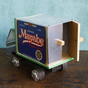 Vintage Can Van, Cerveza Mayabe Van, Cristal Beer Can Car, Vintage Tin ...