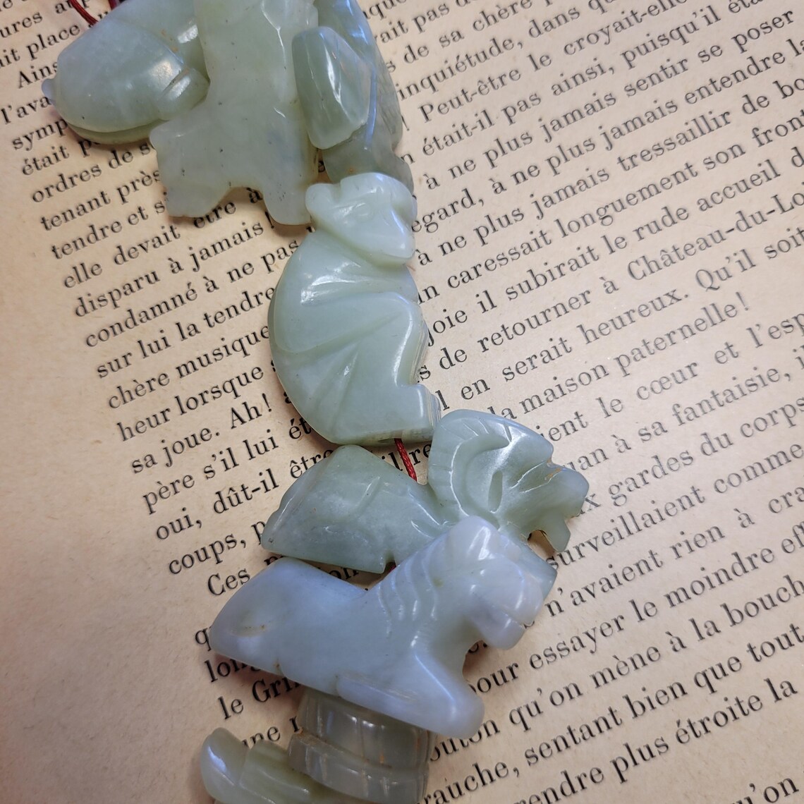 Vintage Chinese 12 Zodiac Animals Charm, Feng Shui Lucky Charm, Chinese ...