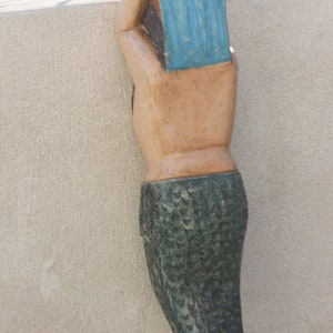Greek Vintage Mermaid Ships Figurehead, Mermaid Statue, Mermaid ...