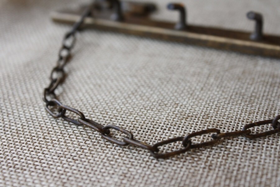 Key Shape Key Holder Brass 4 Hooks Key Holder Brass Wall | Etsy