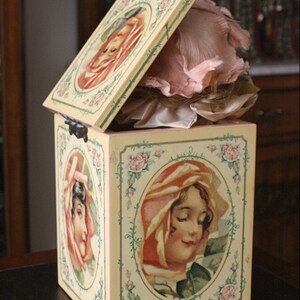 Handmade Jack in the Box, the Blossom Collection, Rose Fairy, Musical ...