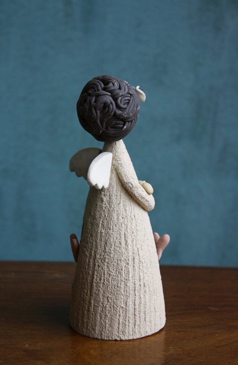 Ceramic Angel Greek Art Ceramic Christmas Angel Minimal - Etsy