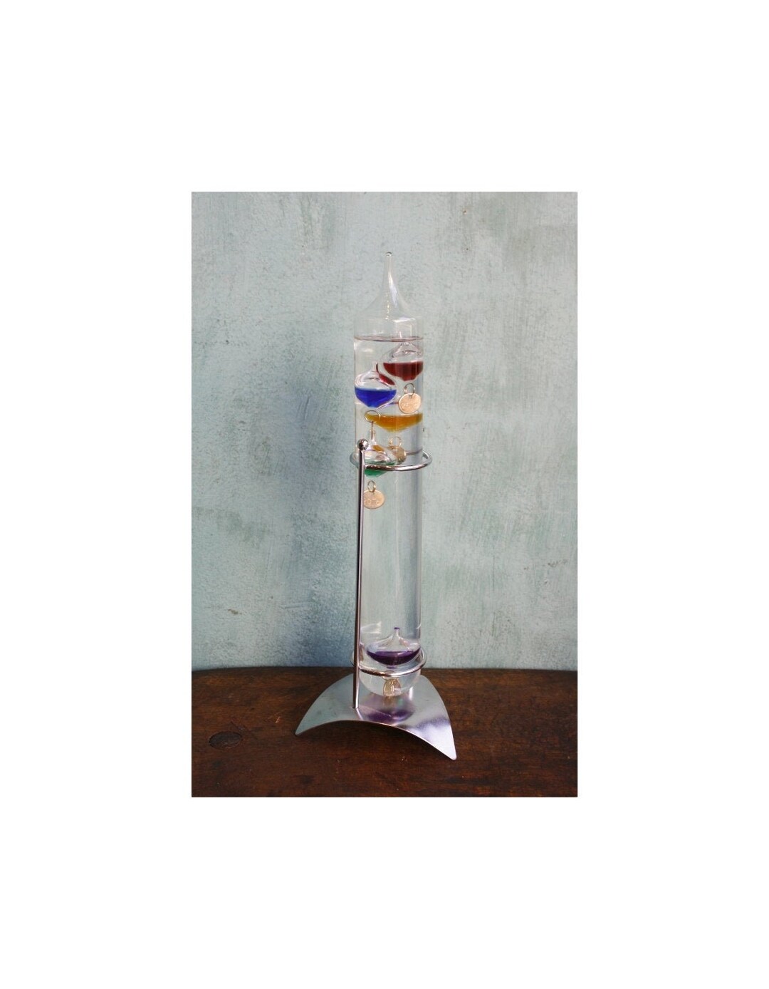 Tabletop Galileo Thermometer, Thermometer, Meteorology, Galilean ...