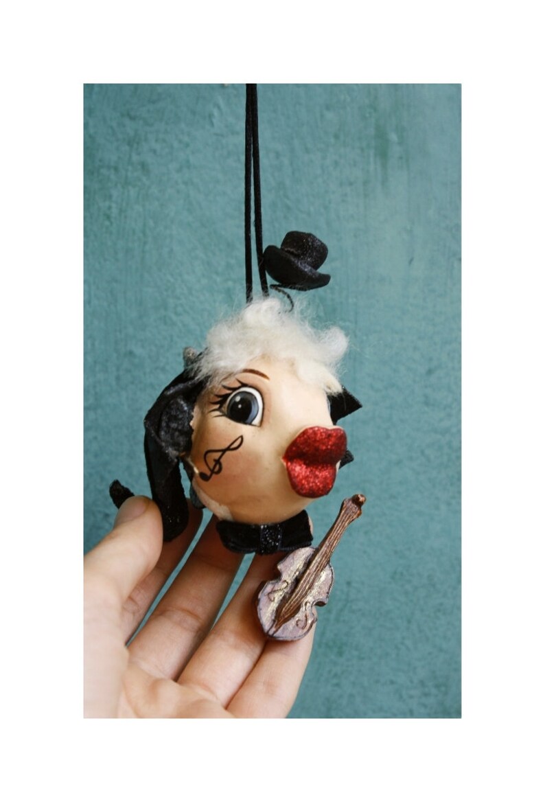 Fish Ornament Fish Violin Violinist Ornament Violin Gift - Etsy