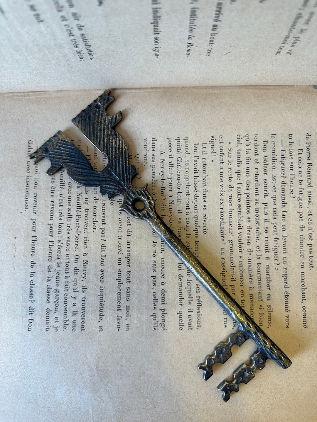 Big Bronze Dragon Key, Huge Key With 2 Dragons, Bronze Key Collection ...