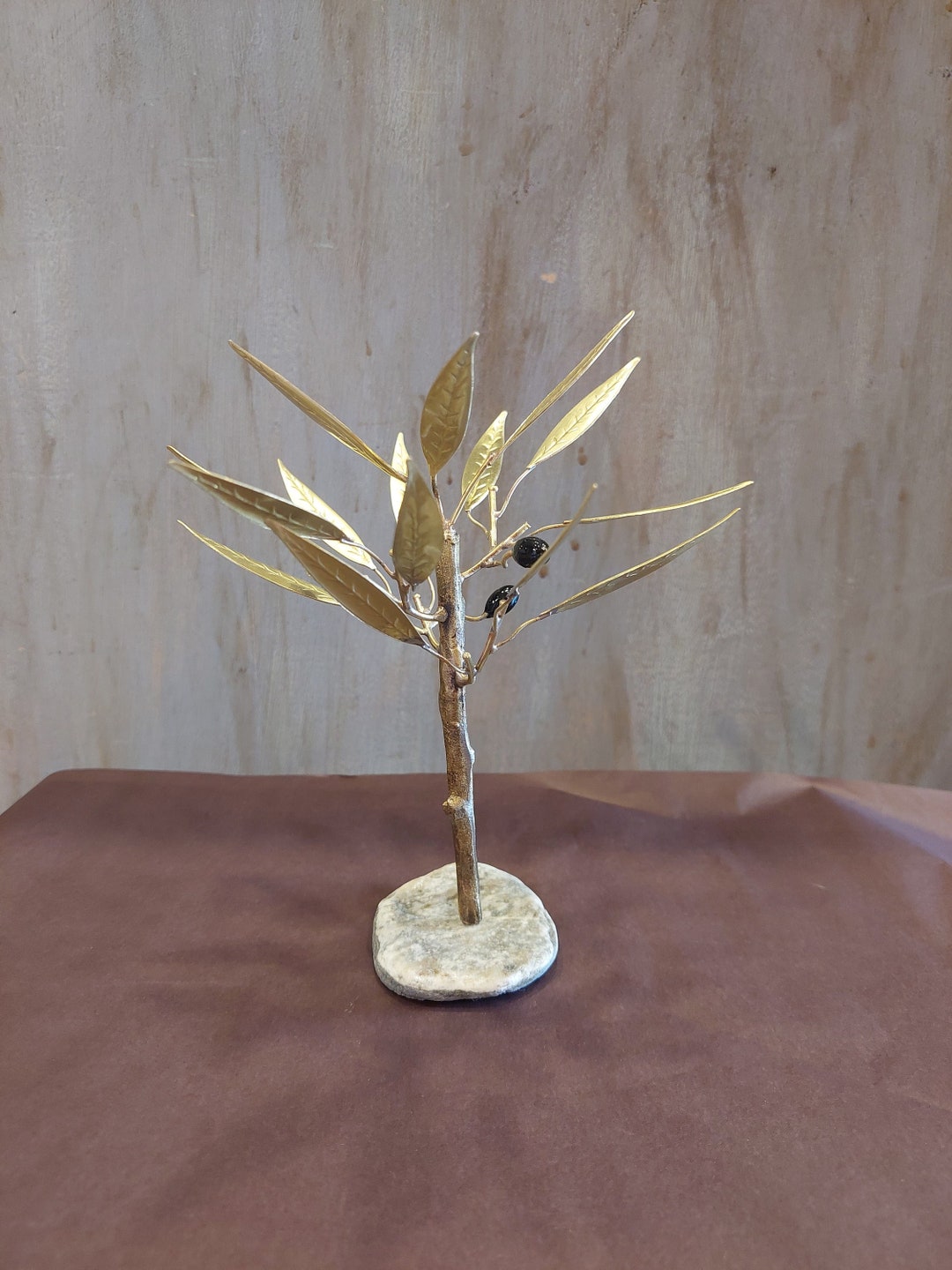 Handmade Brass Olive Tree Tree of Life Home Decor Made in - Etsy