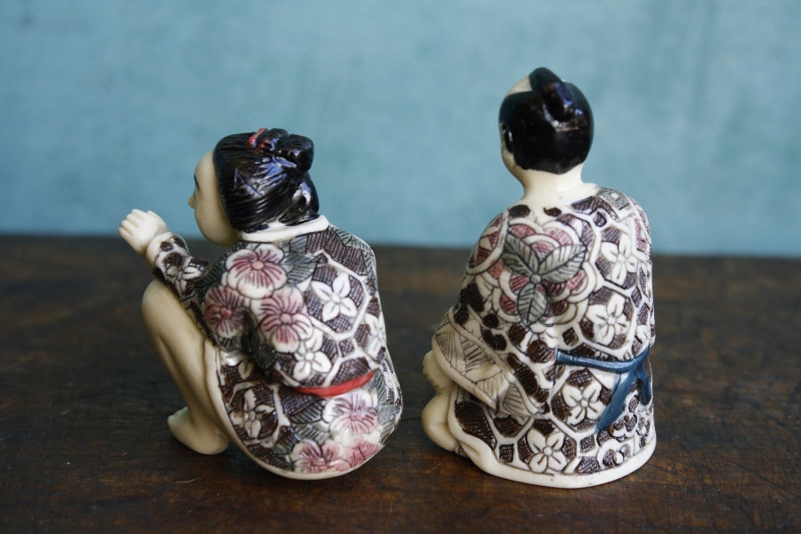 Vintage Shunga Couple Japanese Couple Figurine Erotic Asian | Etsy