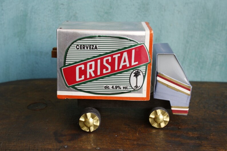 Vintage Can Van Cerveza Mayabe Van Cristal Beer Can Car - Etsy
