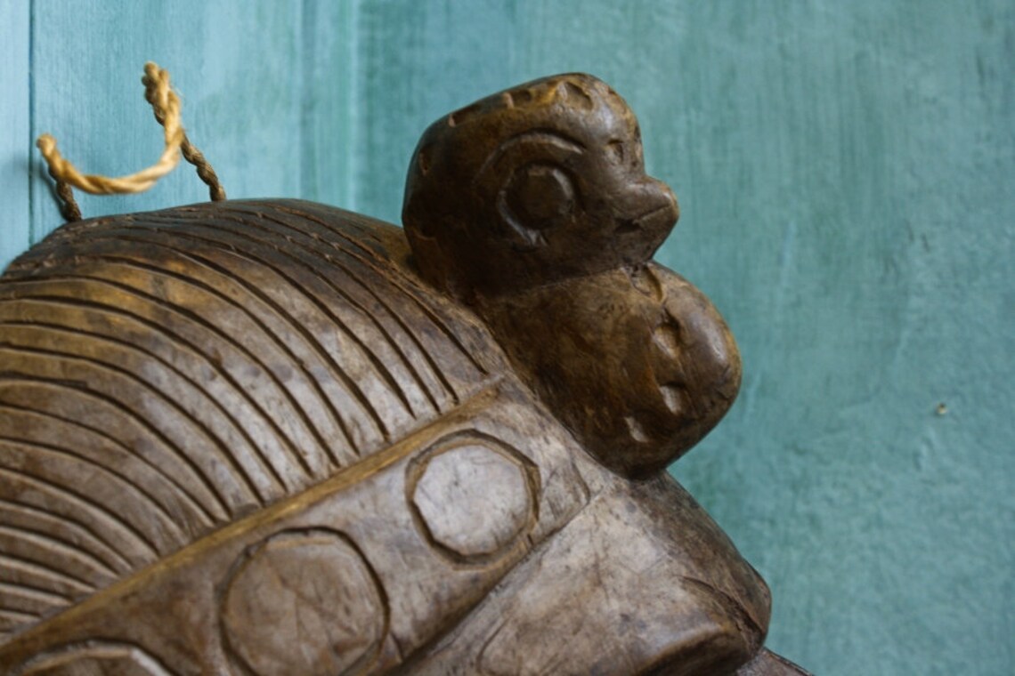 Mayan Wooden Mask Kukulkan Hand Carved Mask Guatemala Mask - Etsy