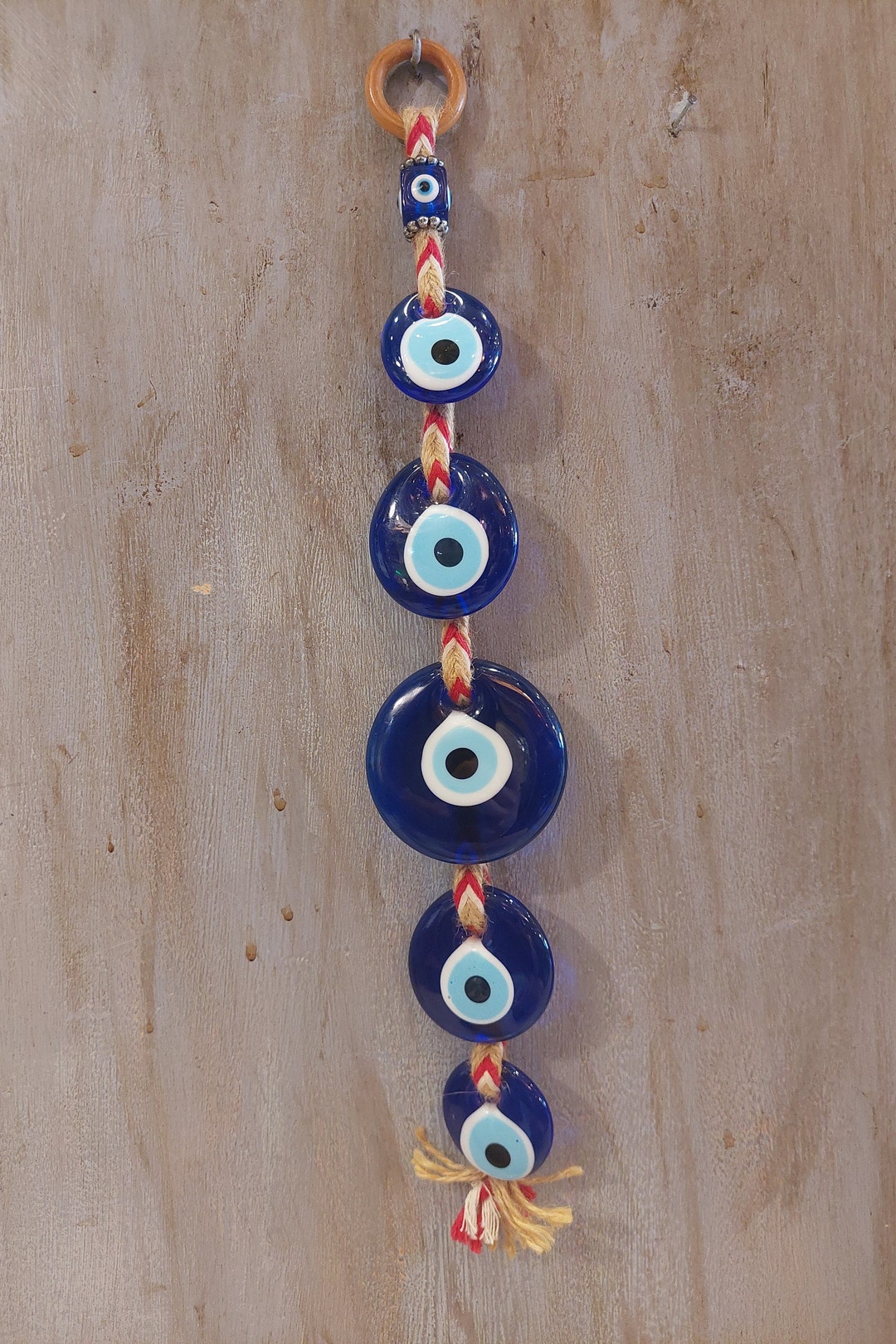 Evil Eye Greek Mati Blue Eye Evil Eye Wall Hanging Good - Etsy