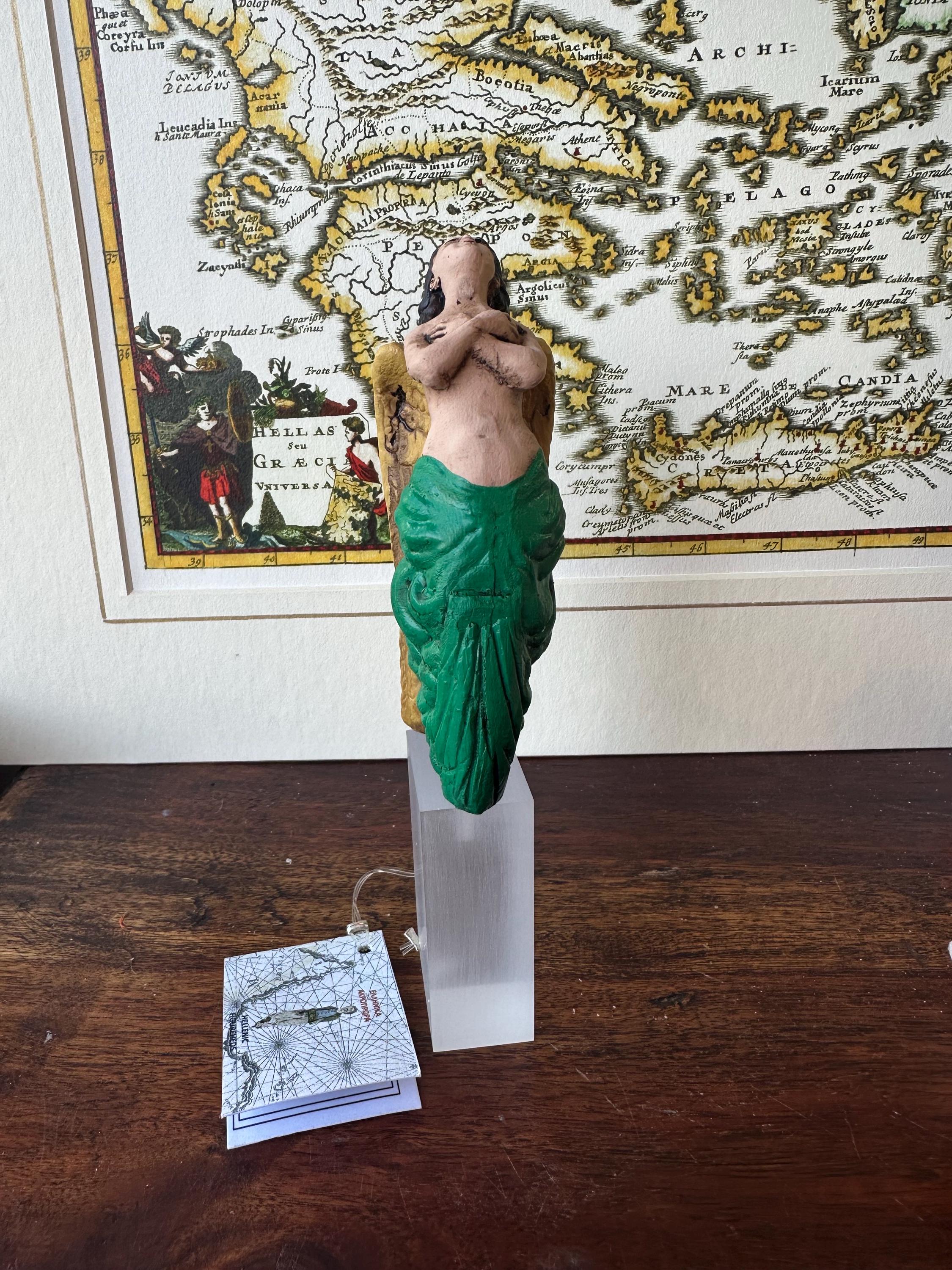 Beautiful Mermaid Figurehead, Figurehead Miniature, Ship Figurehead ...