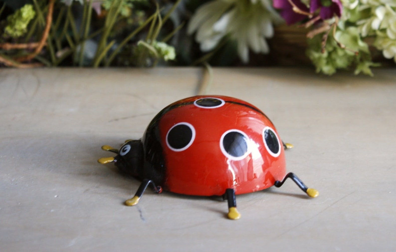 Beautiful Little Ladybug Figurine Big Ladybug Magnet Fridge - Etsy