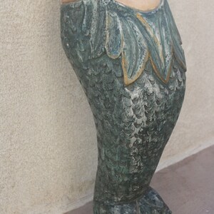 Greek Vintage Mermaid Ships Figurehead, Mermaid Statue, Mermaid ...