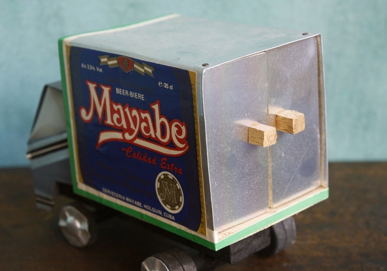 Vintage Can Van Cerveza Mayabe Van Cristal Beer Can Car - Etsy