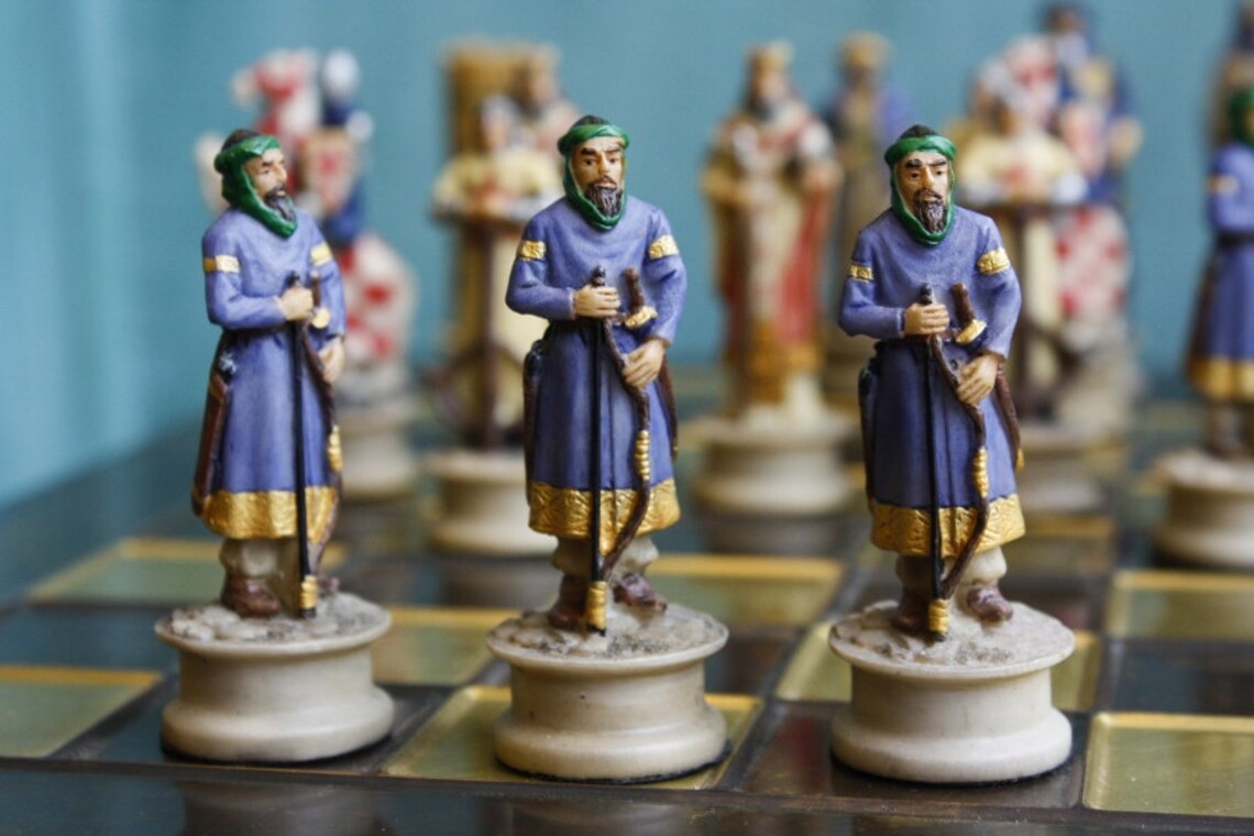 Crusades Chess Set History Chess Set Themed Chess Set Chess - Etsy