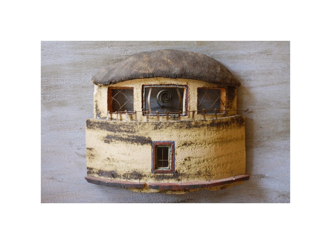 Handmade Ceramic Lighthouse,pottery Lighthouse, Pharos,wall Hanging ...